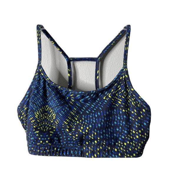 Fabletics | Intimates & Sleepwear | Fabletics Small Ayni Blue Yellow ...